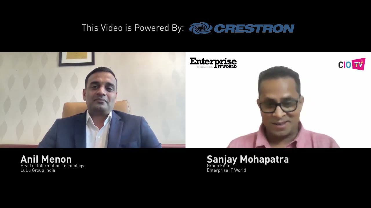 Anil Menon, Head Of Information Technology, LuLu Group India