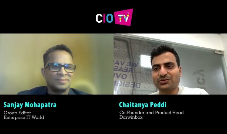 Chaitanya Peddi, Co-Founder and Product Head, Darwinbox - CIO TV