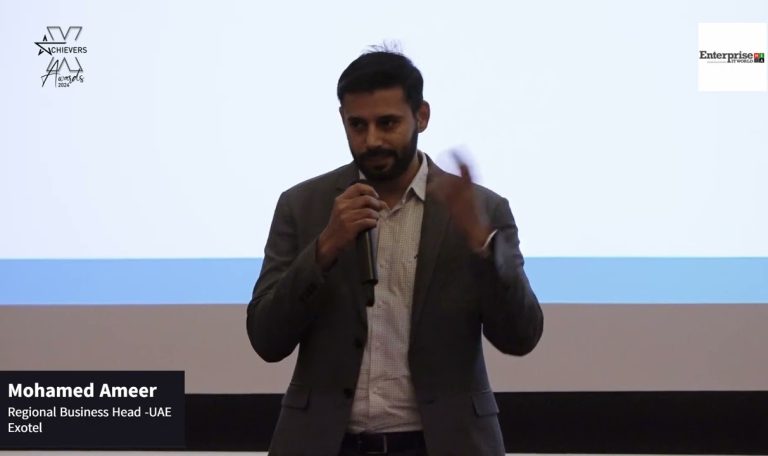 Mohamed Ameer, Regional Business Head, Exotel UAE - CIO TV